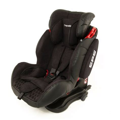 Автокресло группа 1/2/3 (9-36 кг) Capella S12312i Isofix (SPS), black ...