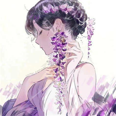 Ảnh Hoa Tử Đằng Anime Kimetsu Tuyệt Đẹp 81 Ảnh Cute Nhất