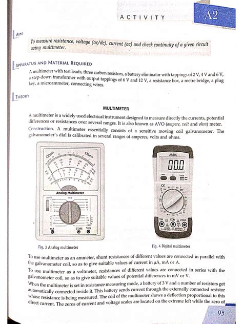 Activity 1 To 6 For Physics Practical Write Up For Journal Pdf