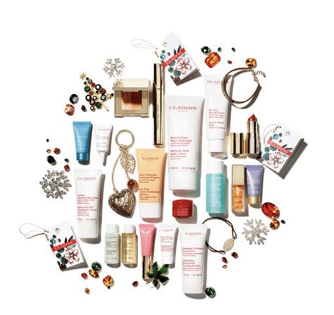 Calendrier De L Avent Clarins Mon Calendrier De L Avent