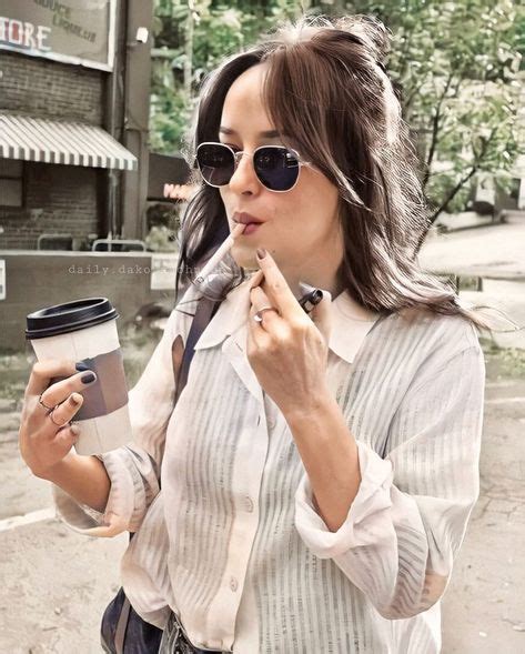 Dakota Johnson Smoking