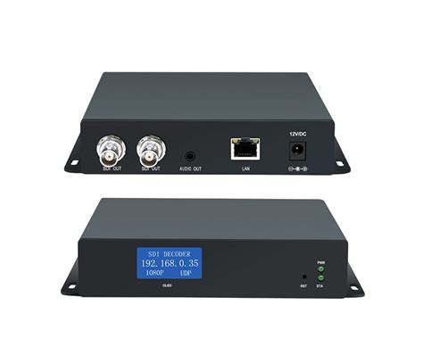 H265 1080p60 Ip To Sdi Video Decoder With Loop Out Orivision