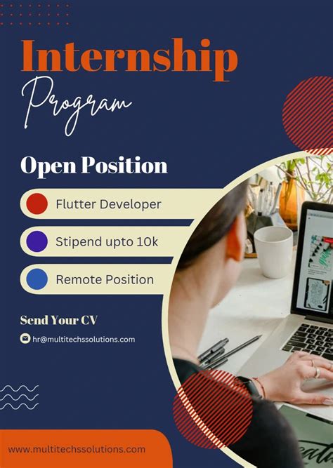 Multitechs Solutions On Linkedin Flutter Internships Multitechs