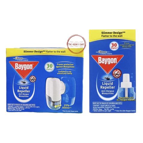 Baygon Liquid Electric Mosquito Repellant Diffuser Repeller Anti Dengue