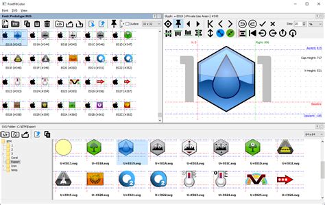 Github Dimon Iifontfitcolor This Program Is Designed To Substitute Colored Svg Icons Over