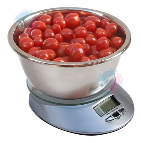 Balan A Digital Cozinha Kg Tigela Bowl A O Inox Tara Un G Frete Gr Tis