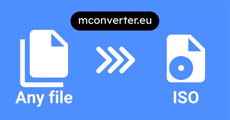 Convert To ISO Free Archive Converter MConverter
