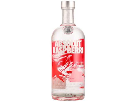 Vodka Absolut Framboesa Raspberri Ml Vodka Magazine Luiza