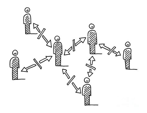 Human Isolation Infographic Drawing Drawing By Frank Ramspott Fine