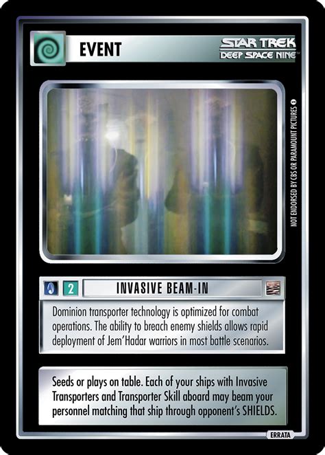 Invasive Beam In Errata Td Cardguide Wiki Fandom