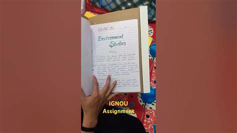 Ignousolvedassignment Assignment Shortsvideo Ignou Assignment Parcel Youtube