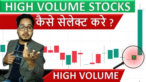 How To Select Stocks For Intraday Trading High Volume Stocks For