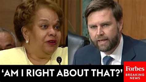 Jd Vance Confronts Top Biden Housing Official About Racial Equity