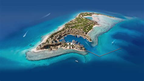 Arabie saoudite les premières images de l île artificielle Sindalah