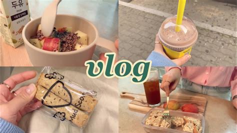 Eng 다이어트 브이로그 Diet Vlog 12 다이어트 식단 운동 프로틴 쉐이크 요거트 머드스콘 딥푸룬워터 두부 유부초밥 유지다이어터 먹방