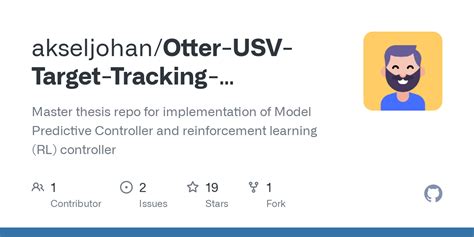 Github Akseljohanotter Usv Target Tracking Controllers Master Thesis Repo For Implementation