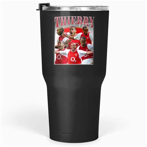 Thierry Henry Vintage Bootleg Tumblers 30 Oz Thierry Henry Vintage Graphic Tumblers 30 Oz Sold