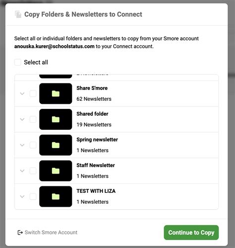 Copying Newsletters From Your Smore Account Schoolstatus Connect