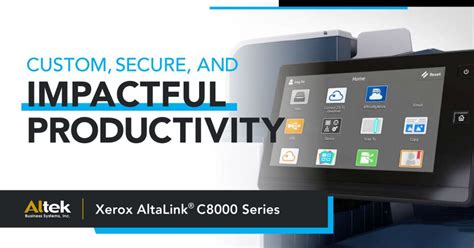 Xerox AltaLink C8000 Series Altek Business Systems