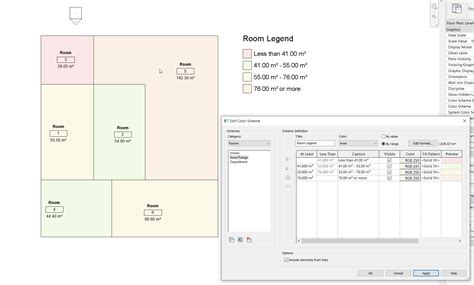 solved assign room names based on area autodesk community