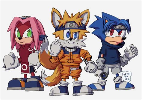 Naruto X Sonic By Twitter User Turonforlife Oc Ralternativeart