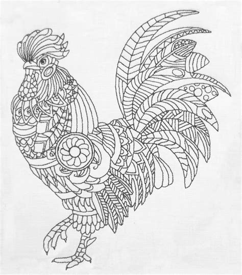 Adult Chicken Coloring Pages Coloring Pages
