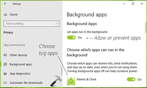 How To Disable Background Apps In Windows 10