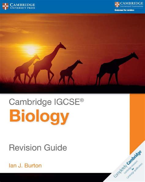 Preview Cambridge IGCSE Biology Revision Guide By Cambridge University