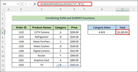 Excel Formula Sumifs Exclude Criteria Update Sekolah
