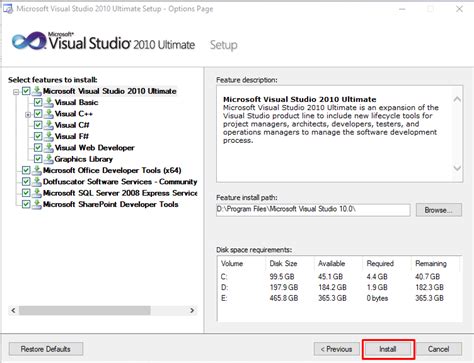 Cara Install Microsoft Visual Studio 2010 Ultimate Di Windows 10