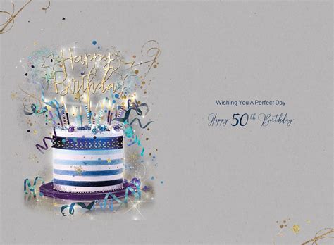 Friend 50th Birthday Card Birthday Card Cherry Orchard Online