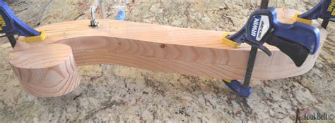 Console Table With Scroll Legs Her Tool Belt