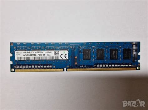 4gb Ddr3l 1600mhz Hynix Ram Рам Памети за компютър с 12 месеца гаранция
