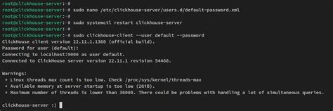how to install clickhouse olap database system ubuntu 22 04