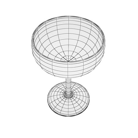 Série Verre Verre Margarita Soucoupe Modèle 3d 5 Unknown Ma