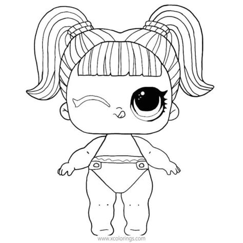 LOL Surprise Coloring Pages Unicorn XColorings