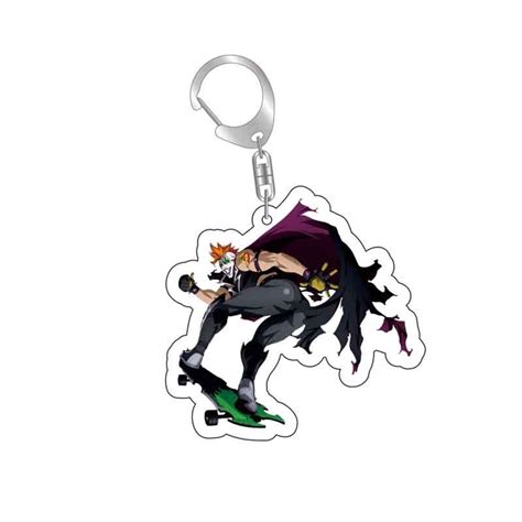 Skateboard Anime Sk8 The Infinity Acrylic Keychain Reki Kyan Langa
