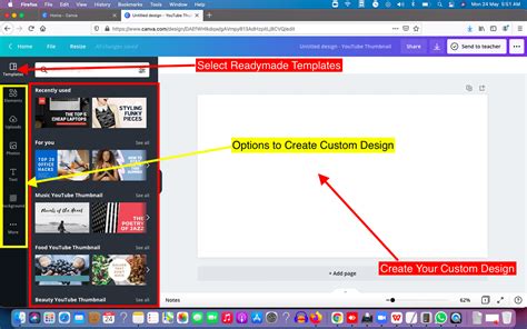 Canva Tutorial How To Create Youtube Thumbnail On Canva