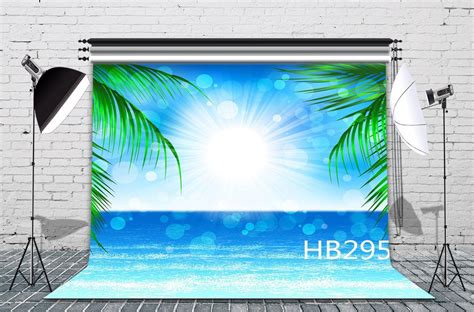 GreenDecor 7x5ft Beach Wedding Photography Background Photography
