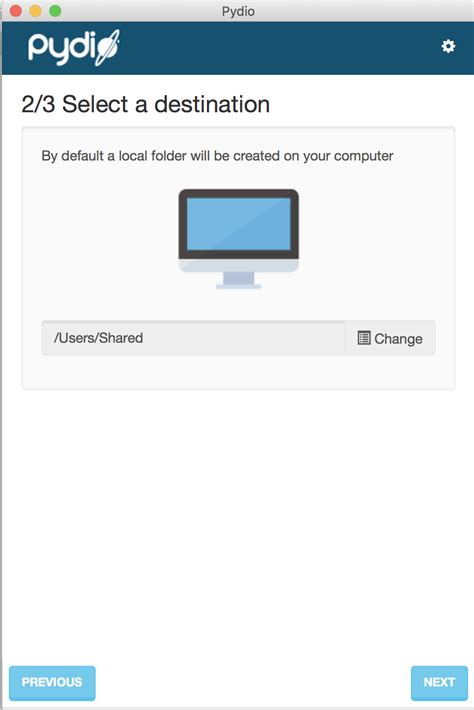 pydio use pydio sync client