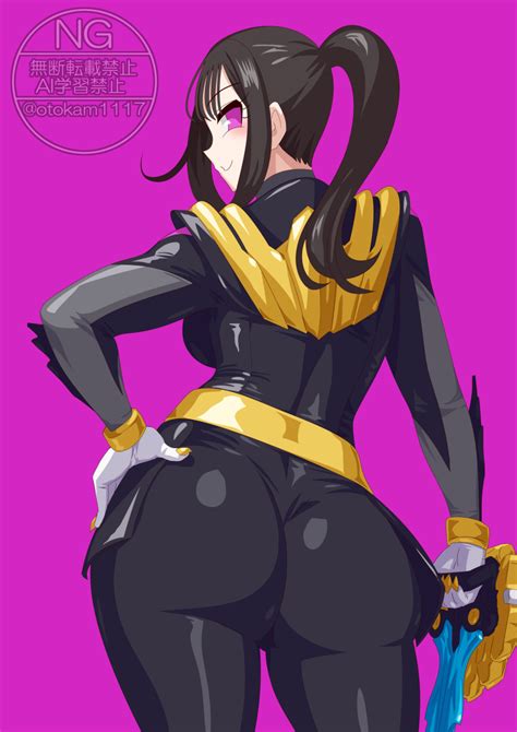 Otokamu Ichikawa Sumino No Sentai Gozyuger Super Sentai Absurdres Highres Girl Ass