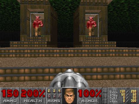 Mods And Maps Classic Doom For Doom 3 A Combination Of Two Classics