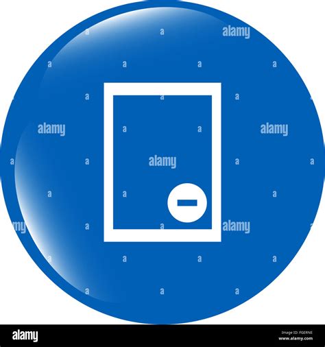 Text File Sign Icon Delete File Document Symbol Stock Photo Alamy