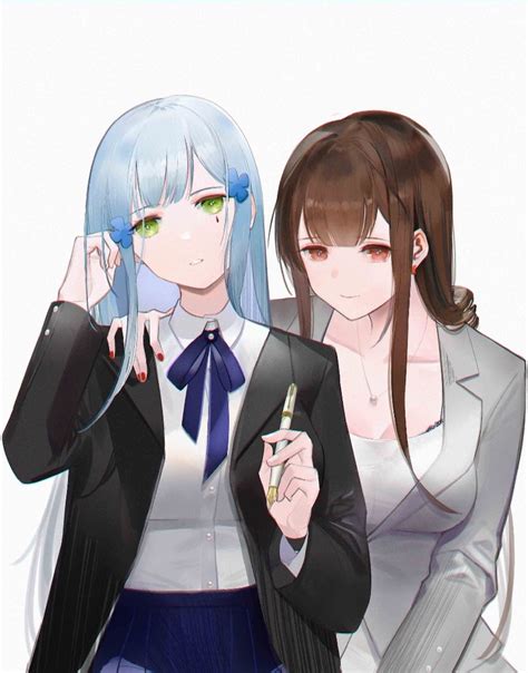 Hk416 And Dsr 50 Girls Frontline Drawn By Chilli646 Danbooru
