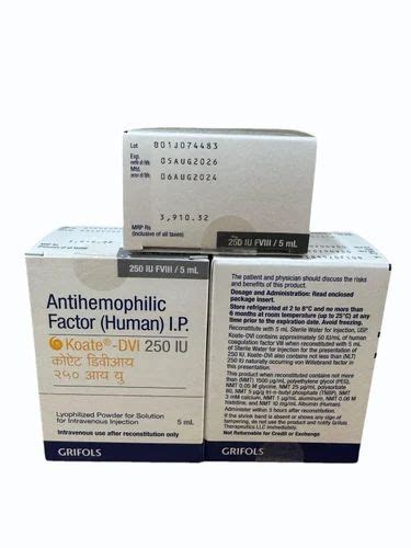 Antihemophilic Factor Packaging Type Vial At ₹ 3910 Piece In Ahmedabad Id 2855809609033