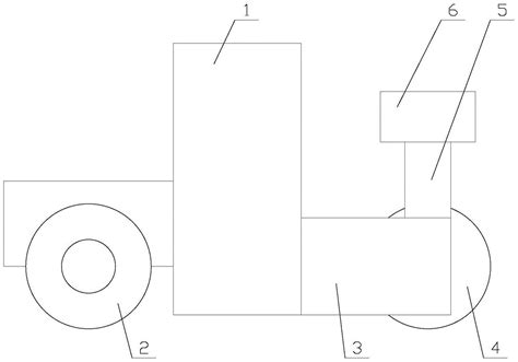 一种用于建筑施工的具有清洁功能的防锈型压路机的制作方法2