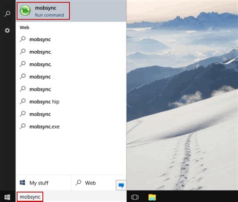 Ways To Open Sync Center In Windows
