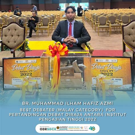 Dua Tahun Berturut Turut Bergelar Pendebat Terbaik Muhammad Ilham