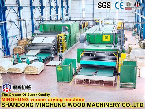 Roller Veneer Hot Air Dryer Machine For Plywood Woodworking With