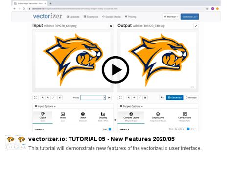 Online Image Vectorizer